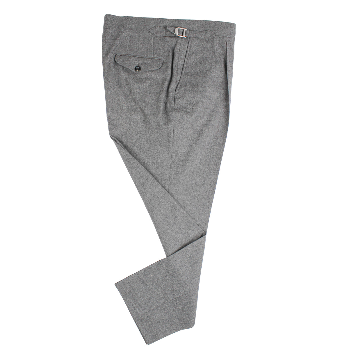 Single Pleat Trousers - Light Grey – Suw Studios